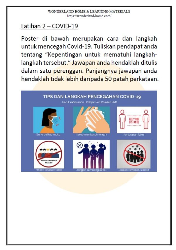 UASA format Bahagian C-Softcopy - Wonderland Home UASA format Bahagian C-Softcopy - Wonderland Home