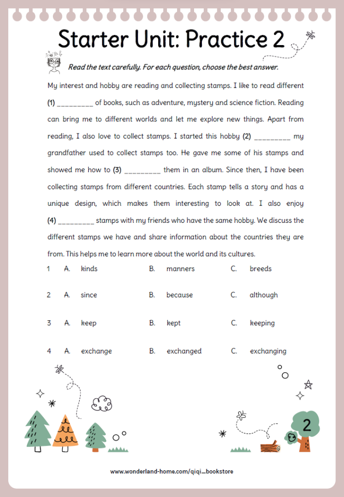 UASA English Part 2 Year 5 - Wonderland Home