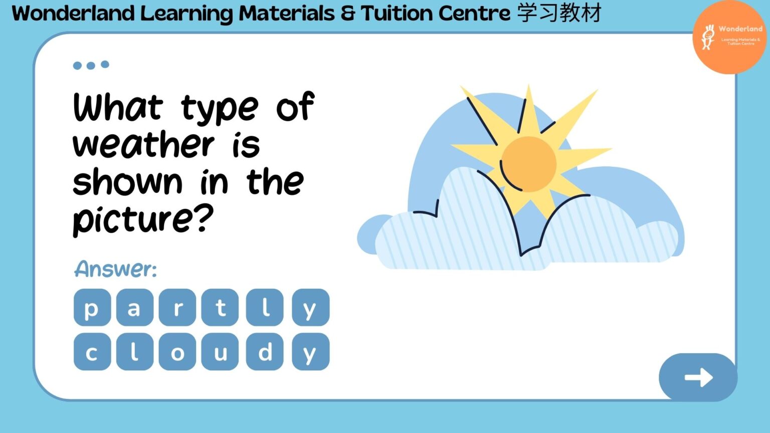 Guess the weather (Answer) - Wonderland Home