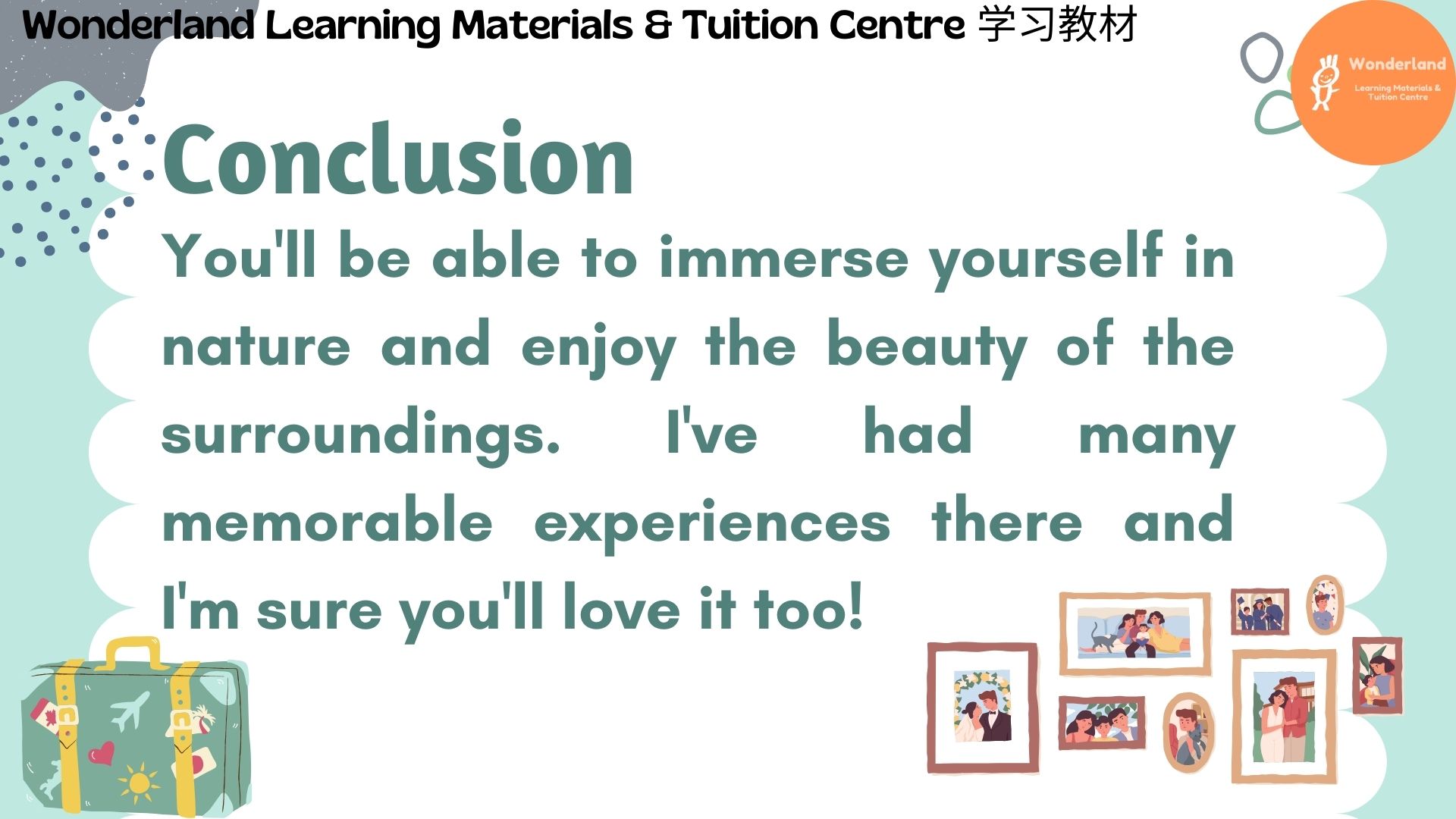 Letter writing – Conclusion - Wonderland Home