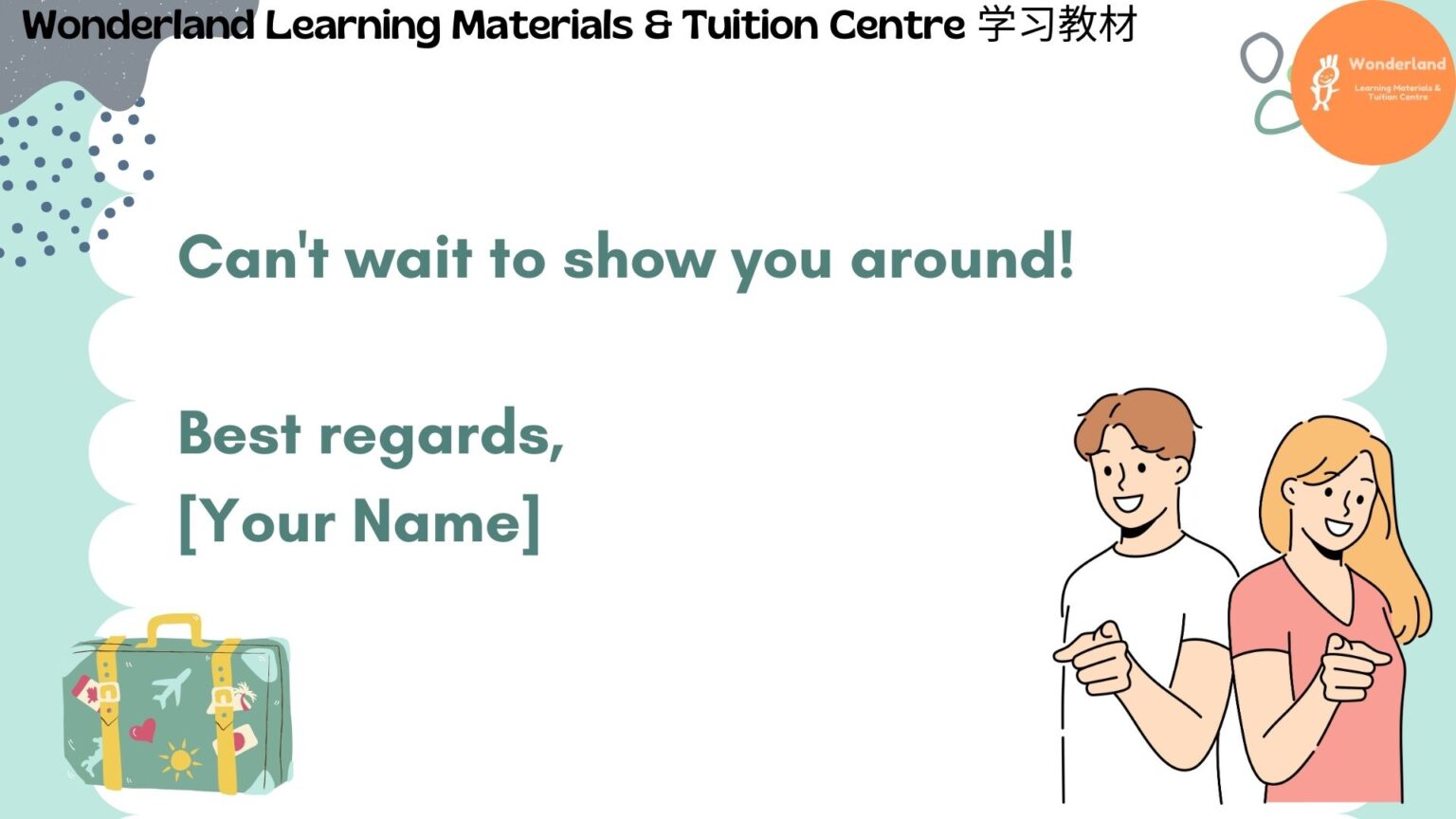 Letter writing – Conclusion - Wonderland Home